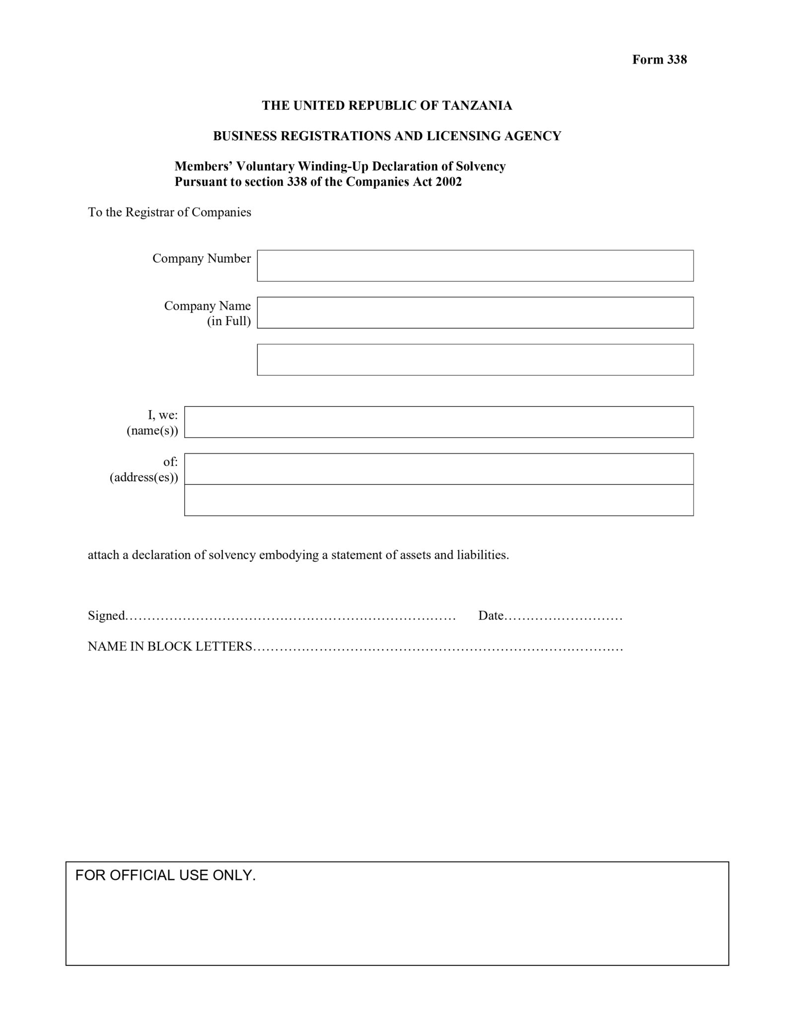 How to close or wind up a company in Tanzania | 2025 Update