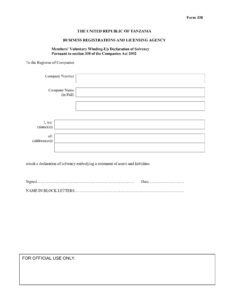 How to close or wind up a company in Tanzania | 2025 Update